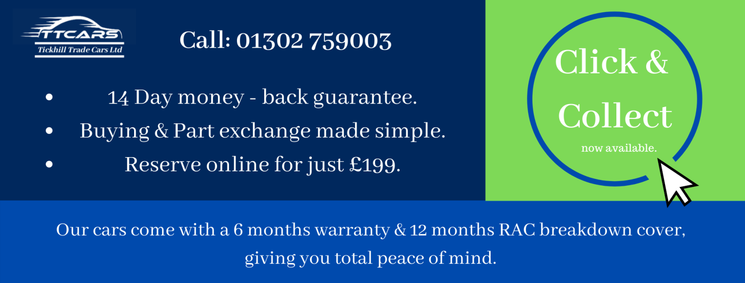 Used Cars For Sale | Doncaster South Yorkshire |Tickhill Trade Cars Ltd